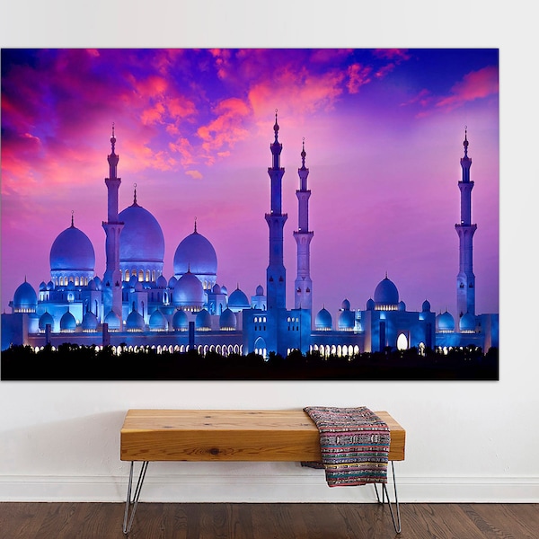 Islamic Wall Art Canvas - Etsy