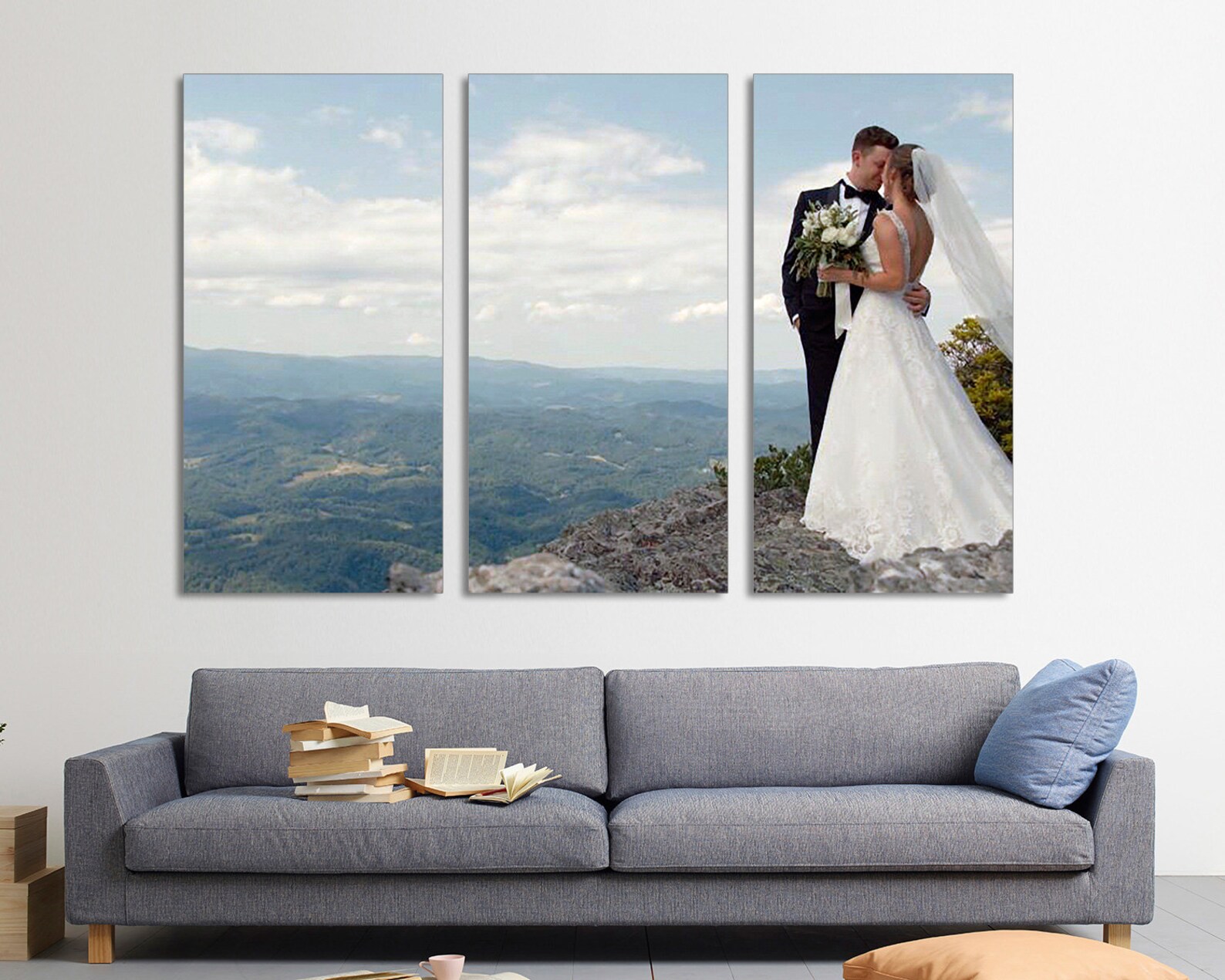 Large Photo Canvas Display Your Photo on Canvas Custom Photo - Etsy
