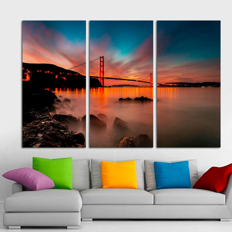 Triptych Canvas - Etsy