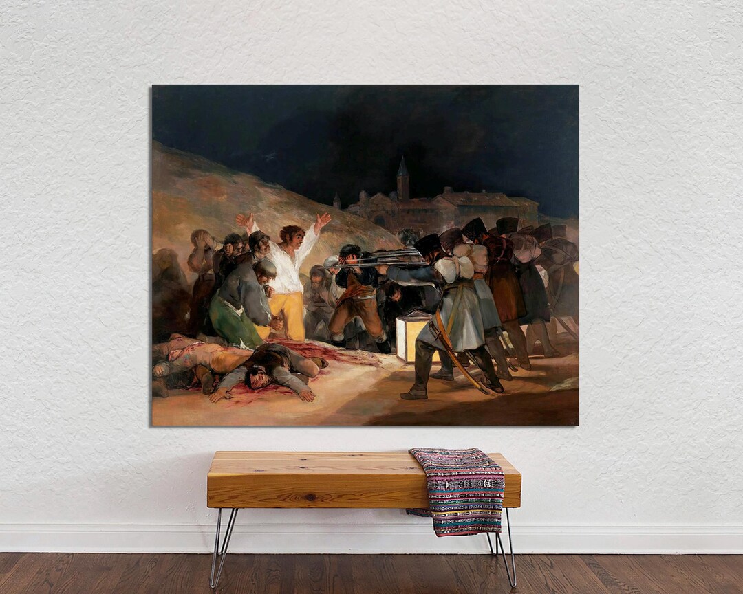 The Third of May by Goya, Famous Canvas Art, Ready to Hang - Etsy