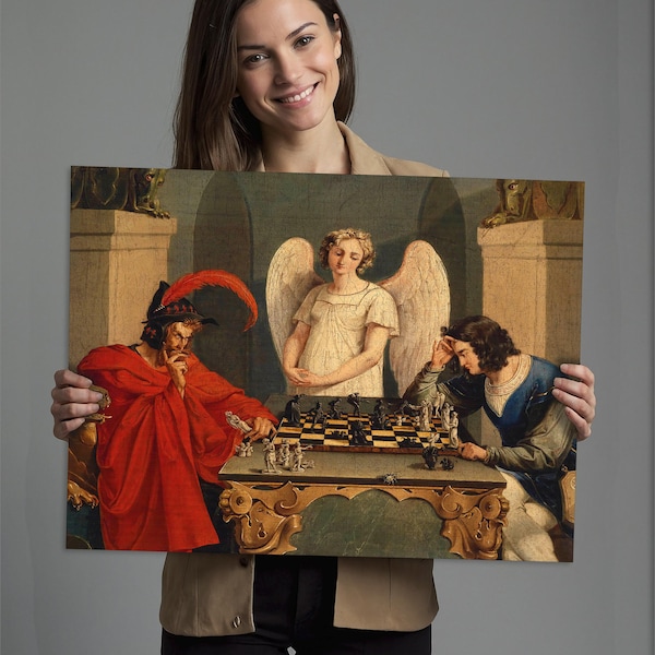 Checkmate Painting - Etsy