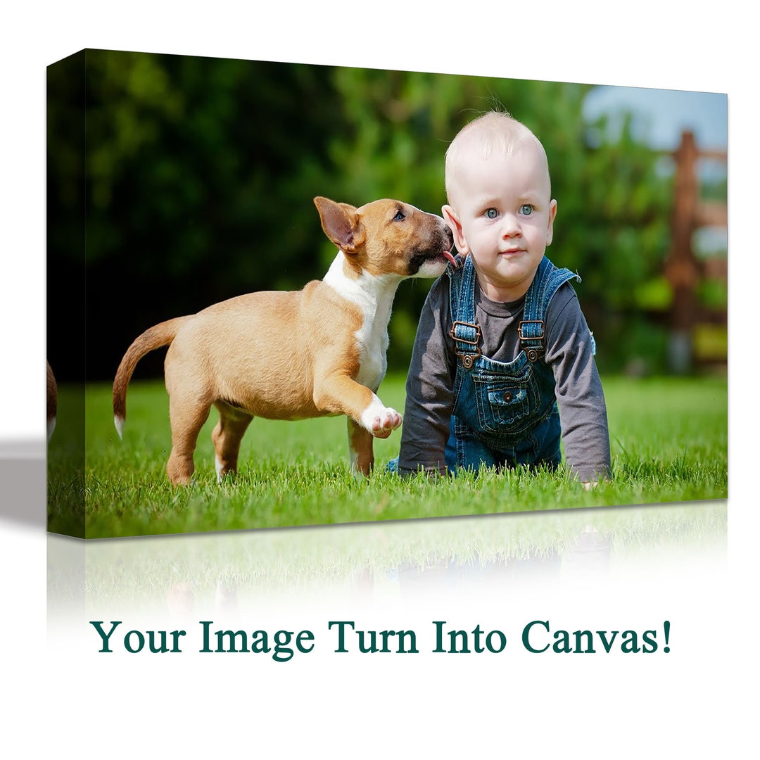 Custom Canvas Prints, Yore Picture on Canvas, Stretched Photo on Canvas ...