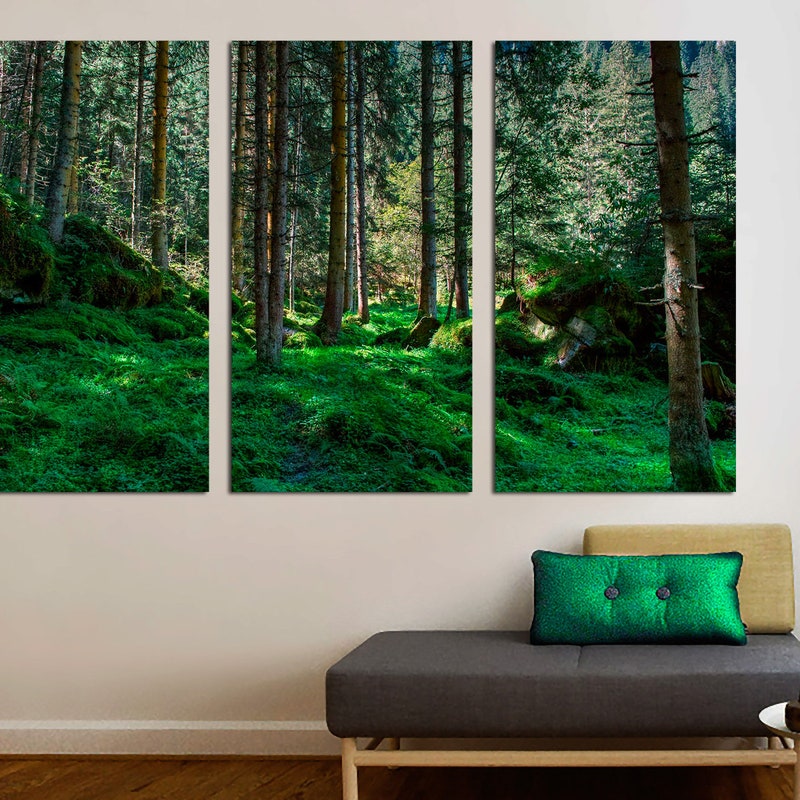 Triptych Canvas - Etsy