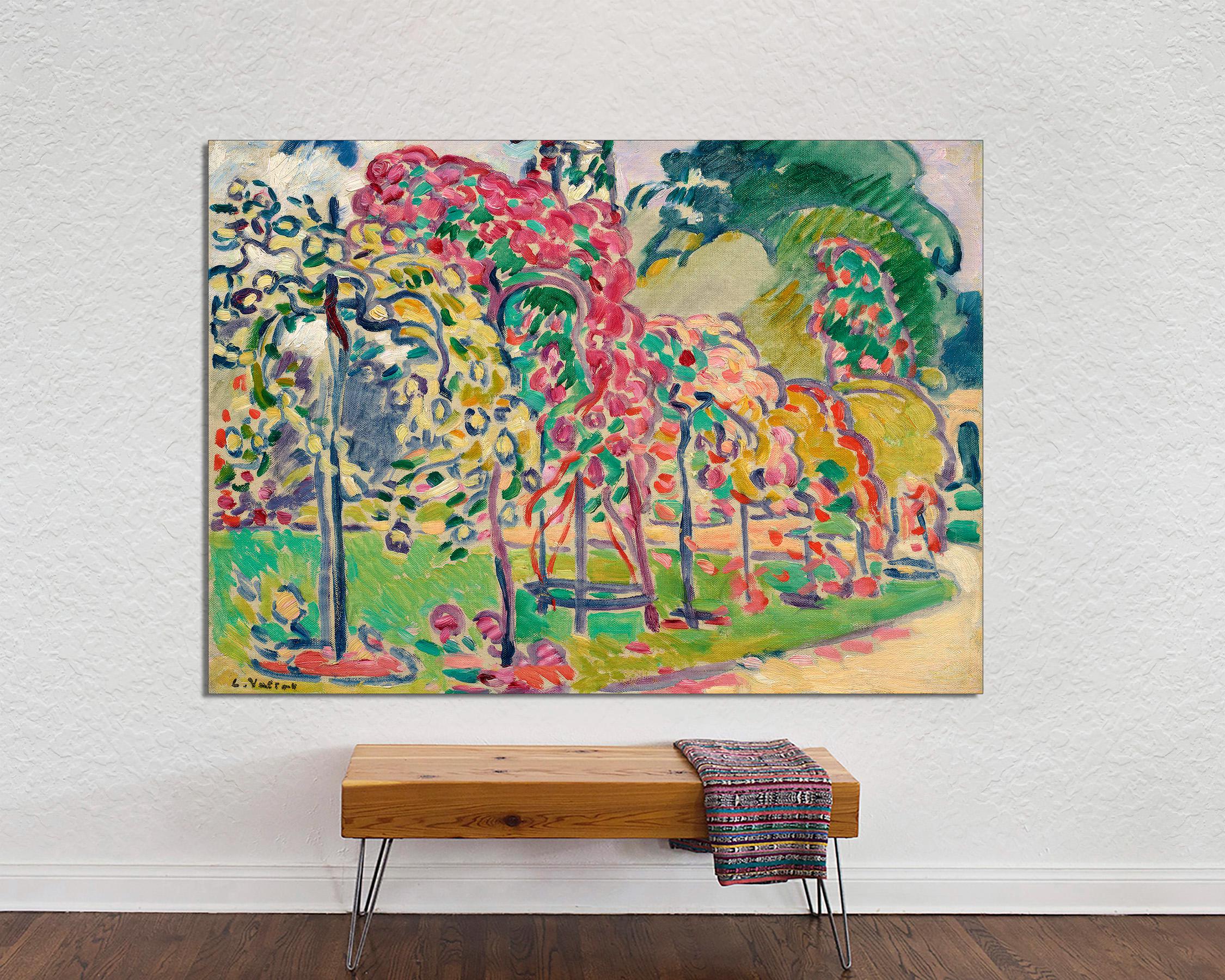Louis Valtat Floral Canvas Print, Fauvist Expressionist Art, Ready to ...