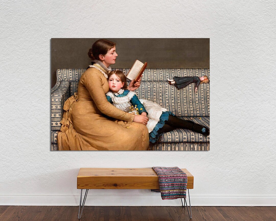 George Dunlop Leslie, Alice in Wonderland Canvas Print, Ready to Hang ...
