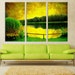 3 Panel Split (triptych) Canvas Print. 1.5" Deep Frames, Beautiful ...