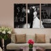 Custom Photo Triptych Canvas Print Set, Anniversary Gift - Etsy