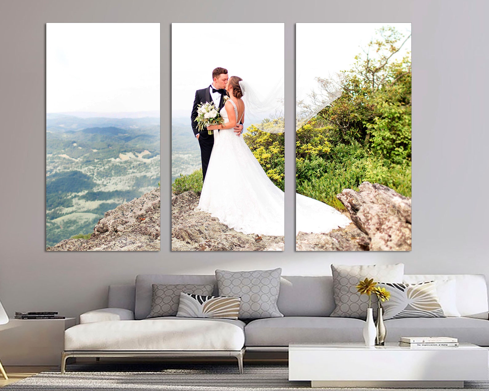 Custom Photo Canvas Wall Art Home Decor Your Photo Into Canvas - Etsy