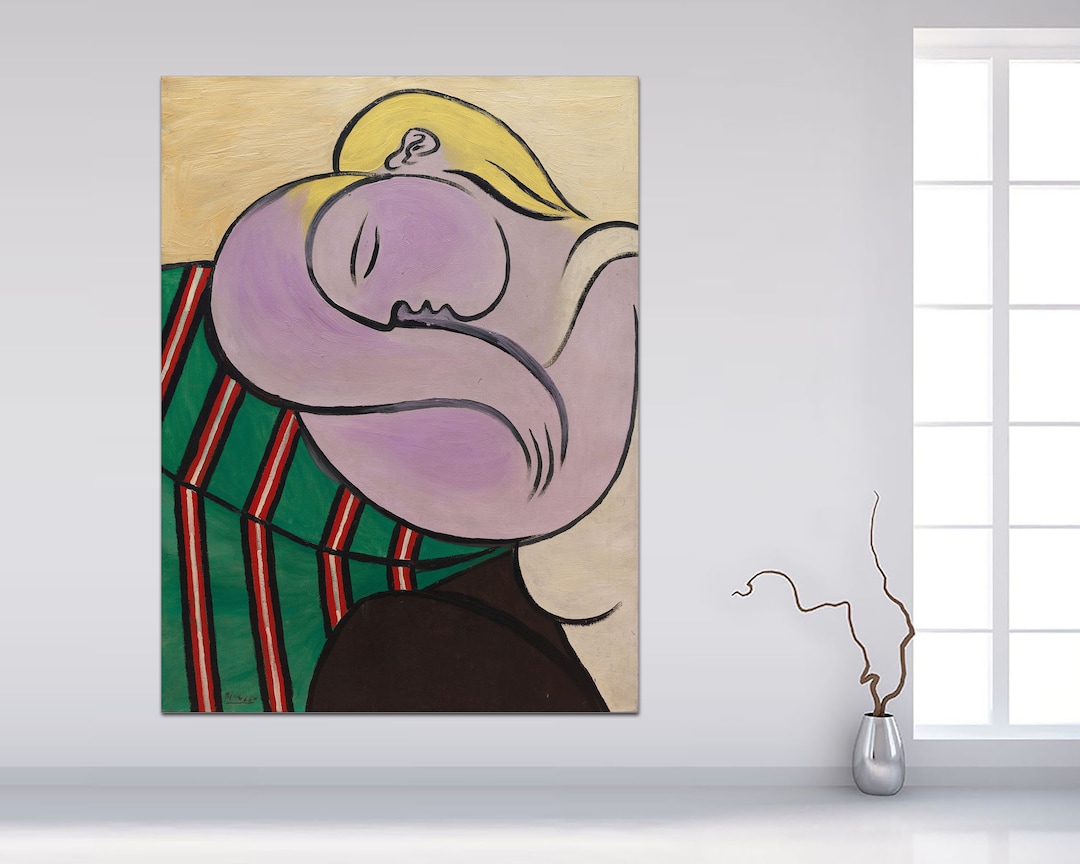 Pablo Picasso, Woman With Yellow Hair, Classic Canvas, Picasso Art ...