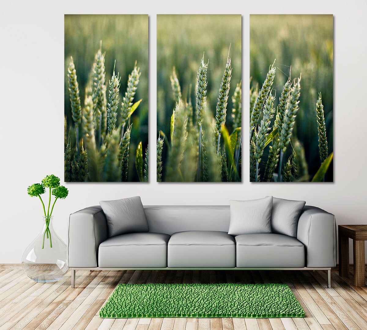 3 Panel Split Triptych Canvas Print. 1.5 deep frames | Etsy