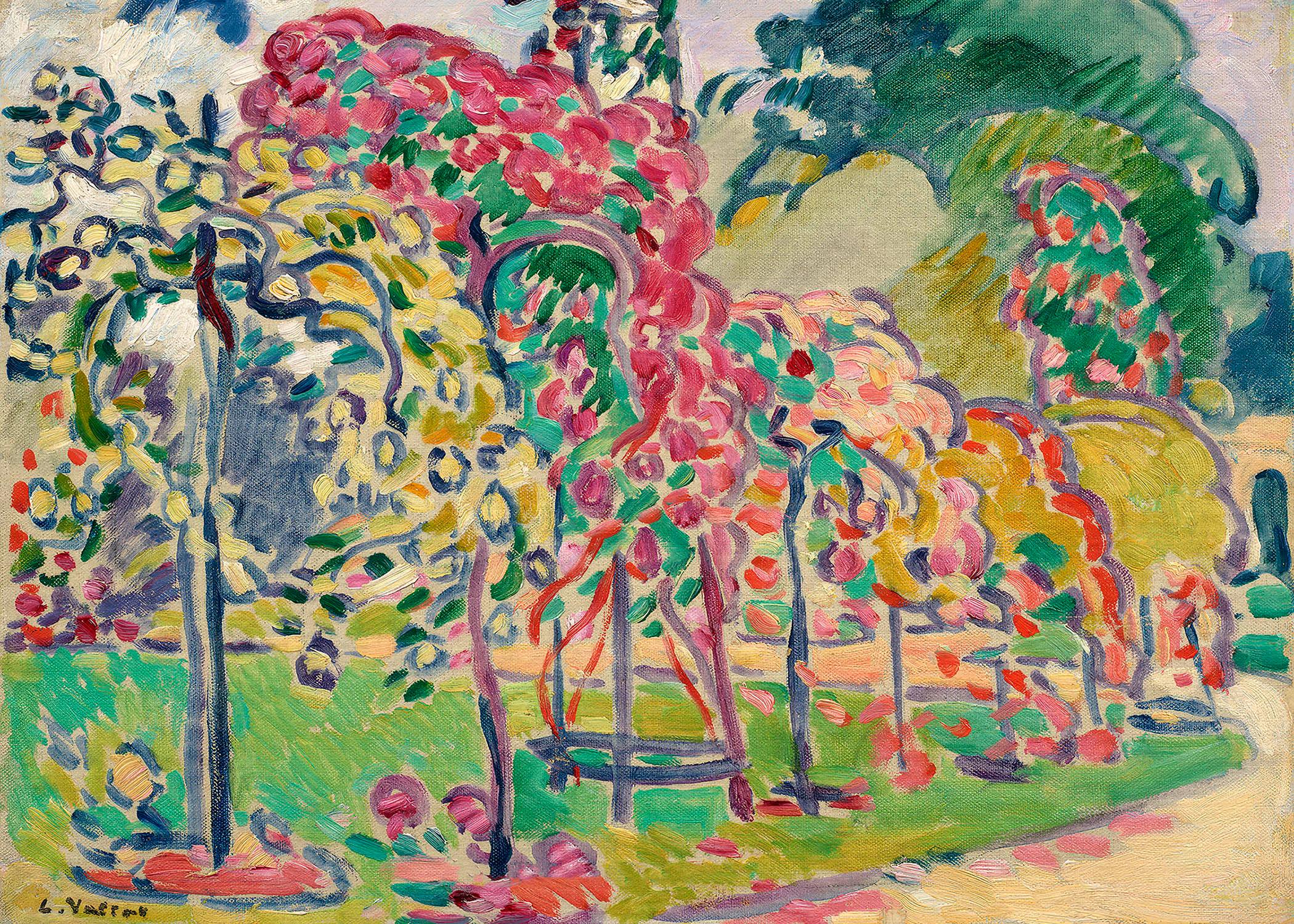 Louis Valtat Floral Canvas Print, Fauvist Expressionist Art, Ready to ...