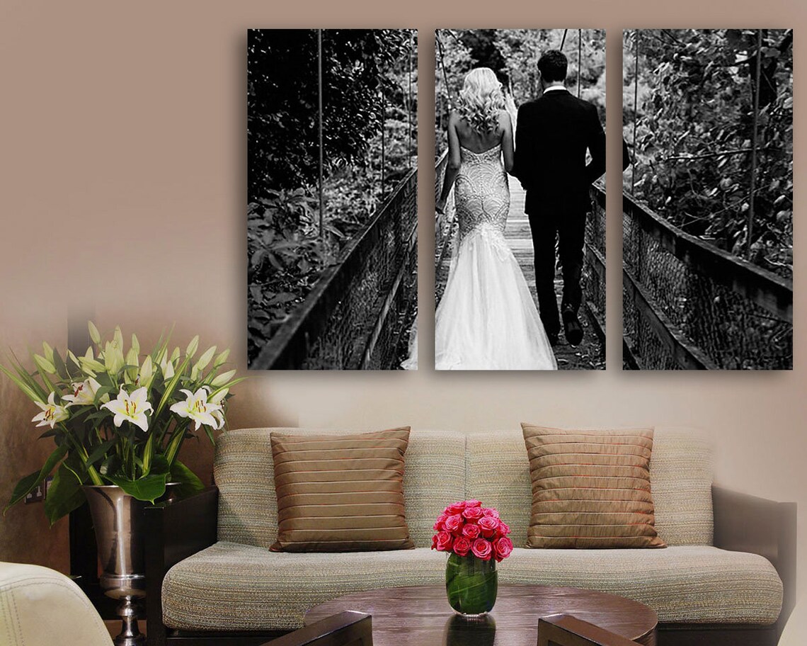 Large Photo Canvas Display Your Photo on Canvas Custom Photo - Etsy