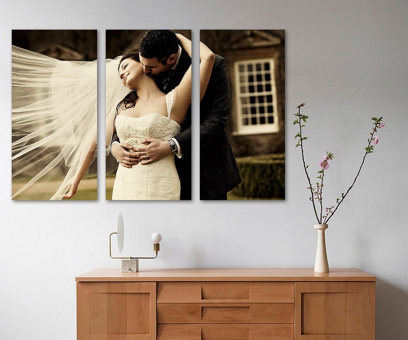 Large Photo Canvas Display Your Photo on Canvas Custom Photo - Etsy