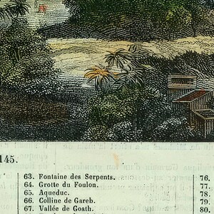 Biblical Art, Antique Map of Jerusalem, Ancient Christian Art,holy ...