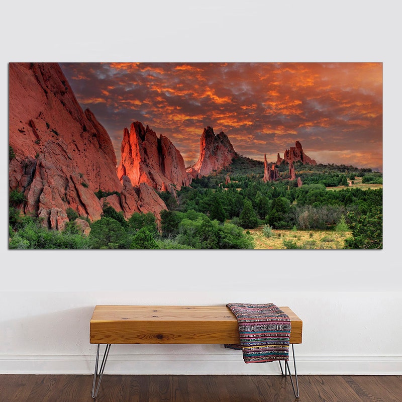 Colorado Metal Wall Art - Etsy