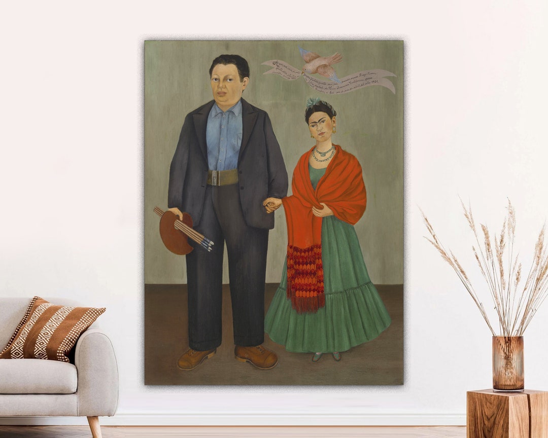 Frida Kahlo, Frieda and Diego Rivera, Frida Kahlo Canvas Print, Frida ...