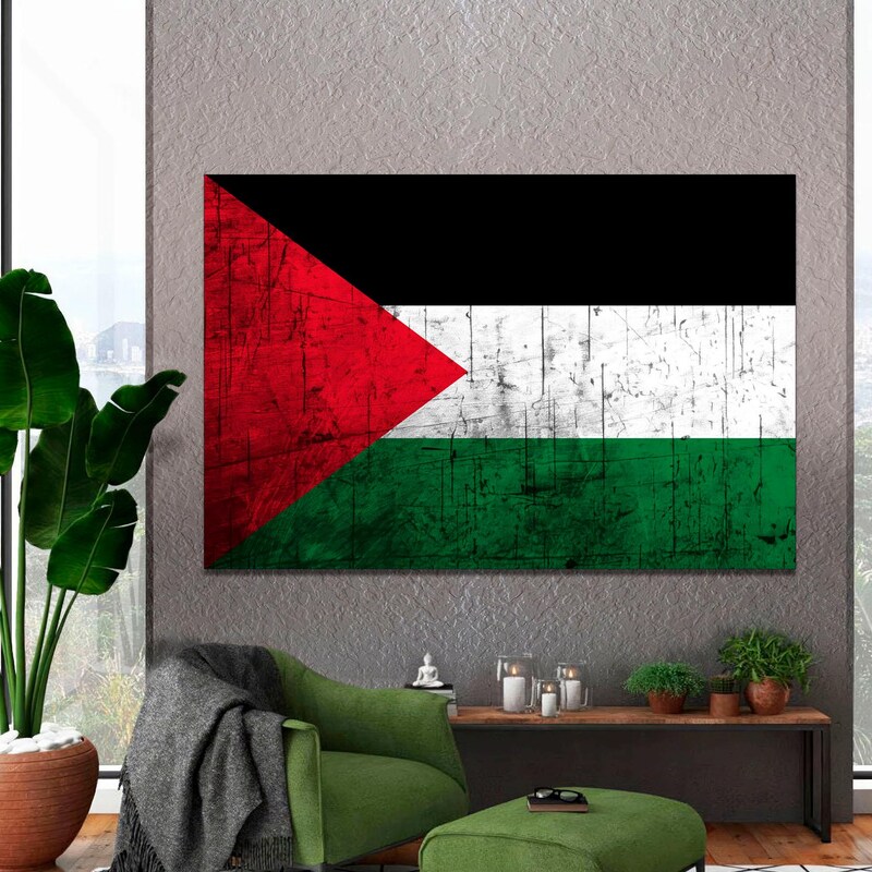 Gaza Art Canvas - Etsy