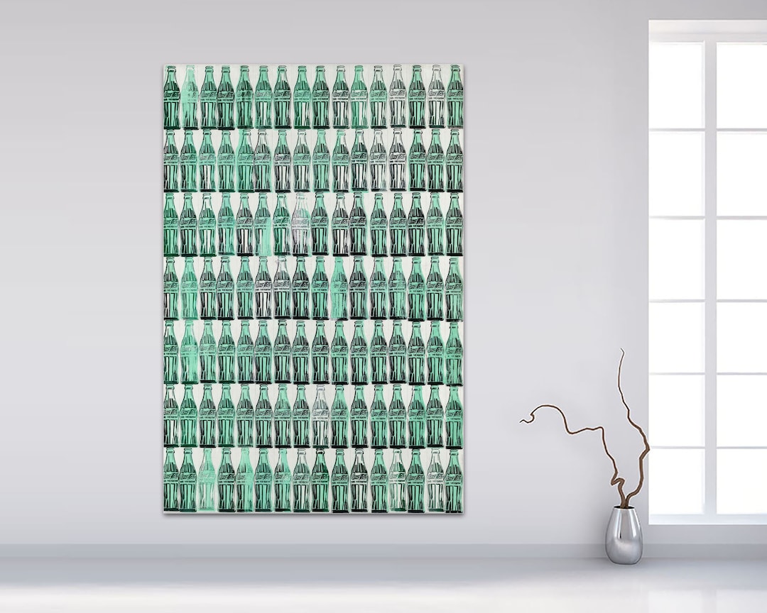 Coca Cola by Andy Warhol Andy Warhol Canvas Print, Wall Art for Living ...