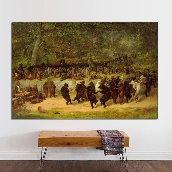 Dancing Bear Art - Etsy