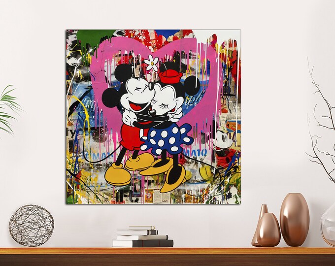 Mr Brainwash Poster Prints. Where There is Love There is Life. Mr ...