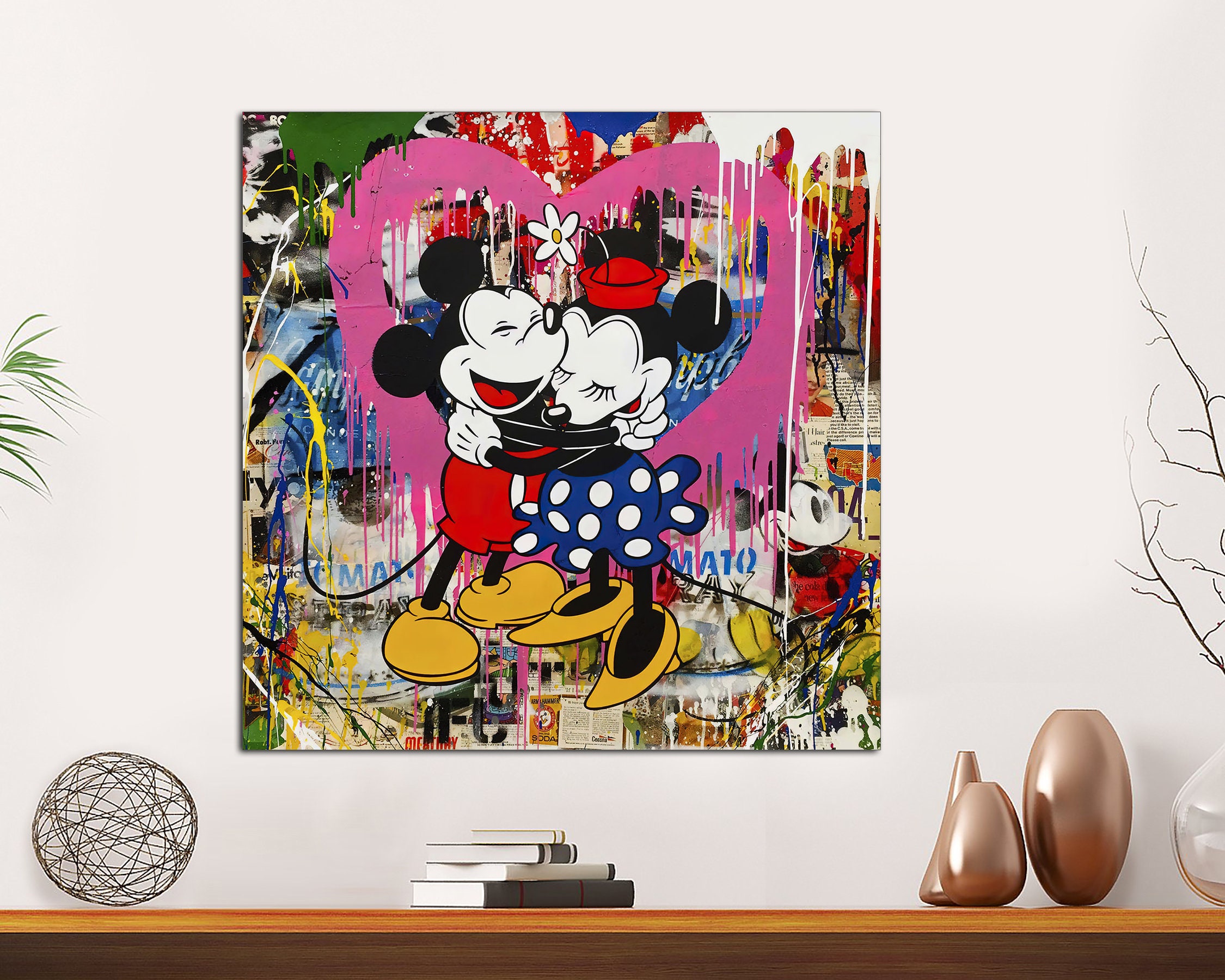 Minnie Mouse Graffiti