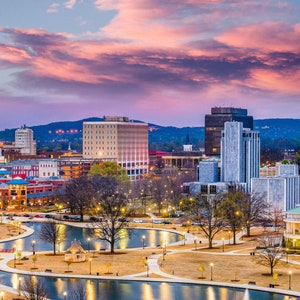 Huntsville Alabama Skyline Canvas Art Print, Ready to Hang - Etsy