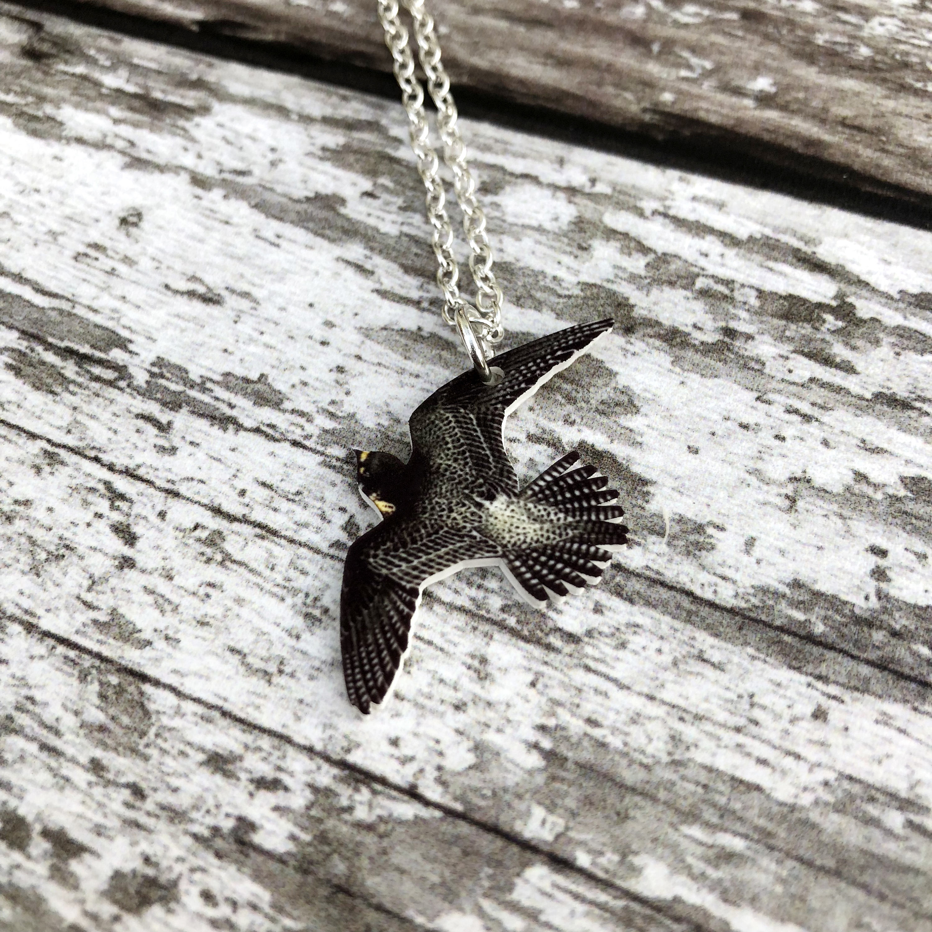 Peregrine Falcon Necklace Falcon Bird of Prey Hawk Falcon | Etsy UK