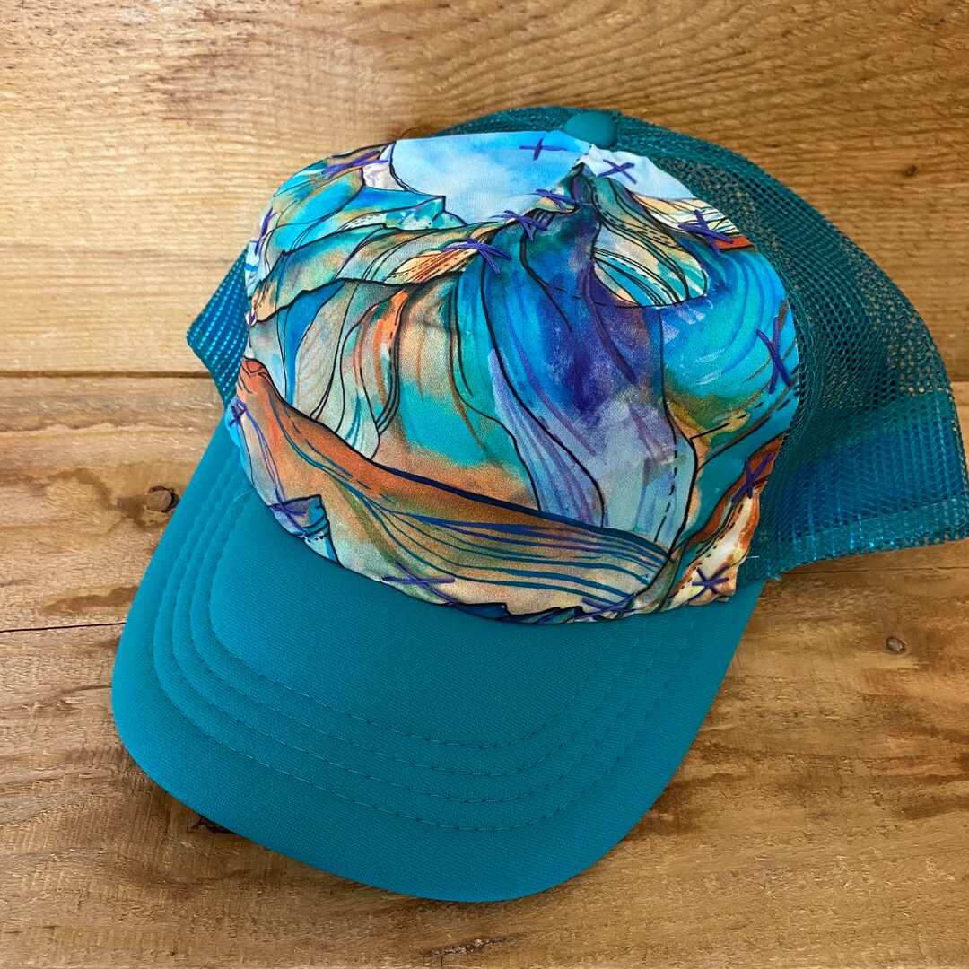 Art Blowfish Designs Hat Sarah Uhl Collaboration - Etsy