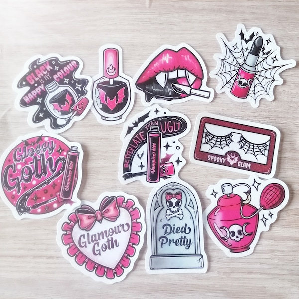 Goth Stickers - Etsy