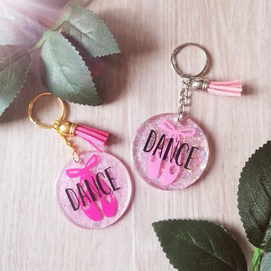 Dance Keyring, Dance Shoe Theme-acrylic,resin,dancer Gift,love to Dance ...