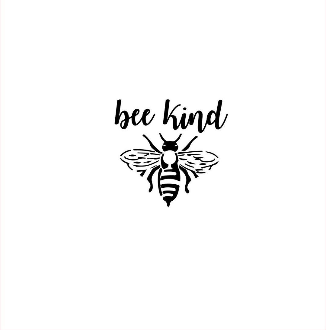 Bee Kind - Vinyl Transfer Decal for Glasses/mugs/bottles - X 2 Bee ...