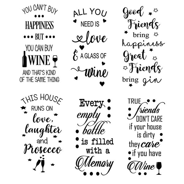 Vinyl Decal Quotes - Etsy