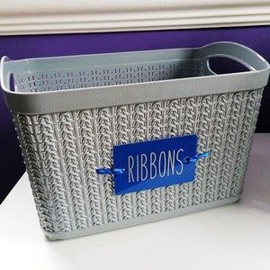 Personalised Loop Hole Tags - Basket Labels,box Tags,vinyl Tags ...