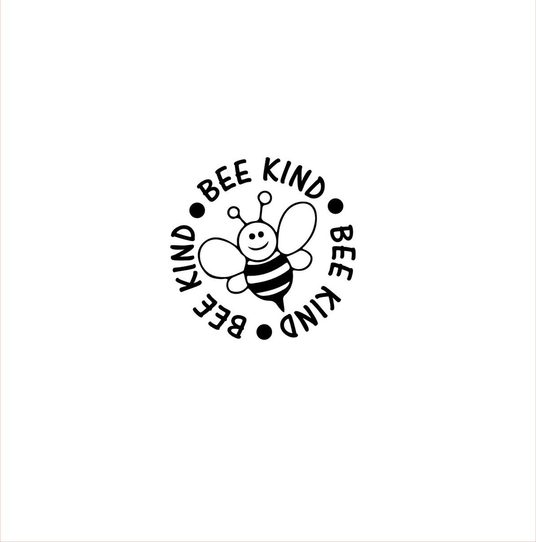 Bee Kind - Vinyl Transfer Decal for Glasses/mugs/bottles - X 2 Bee ...