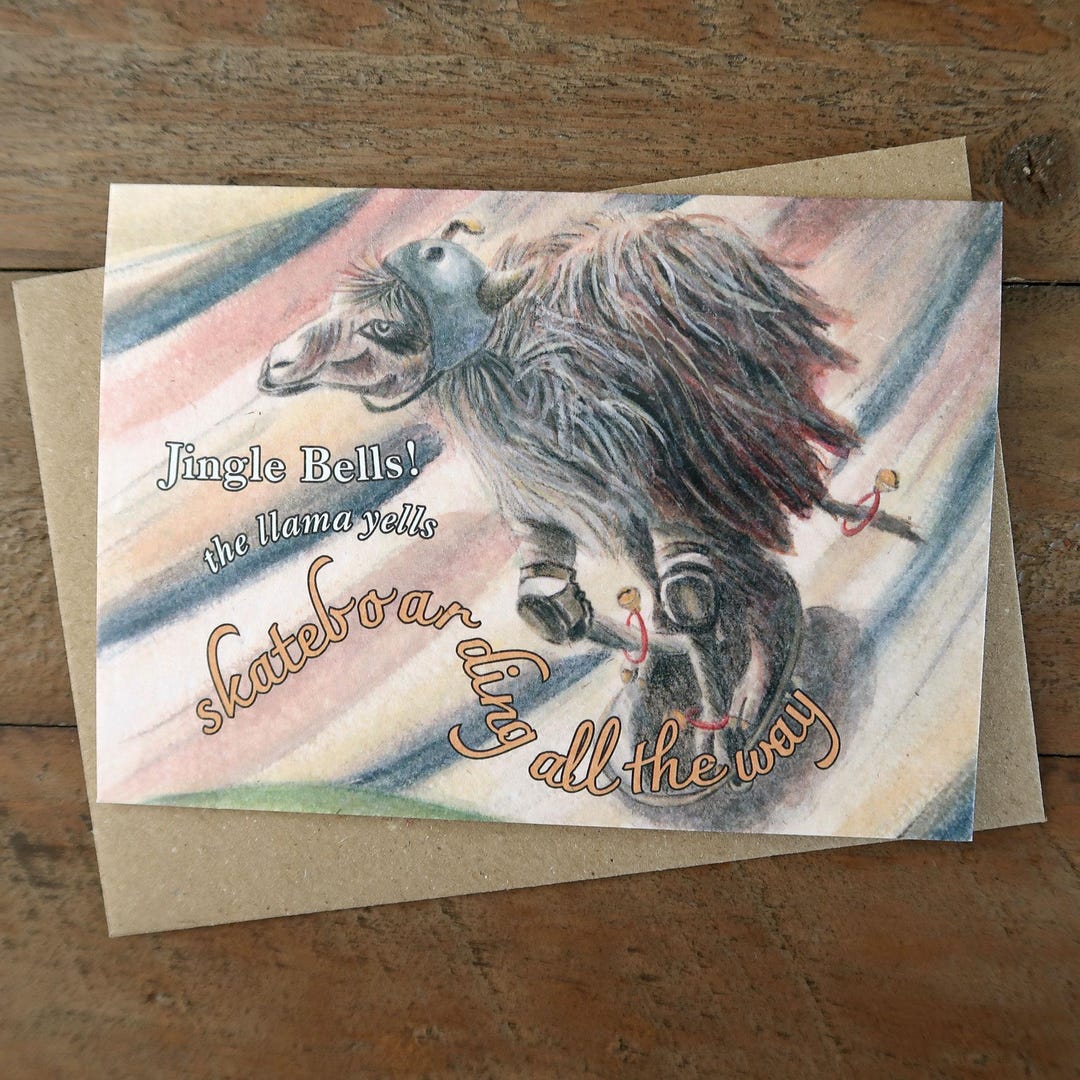 Jingle Bells the Llama Yells - Etsy