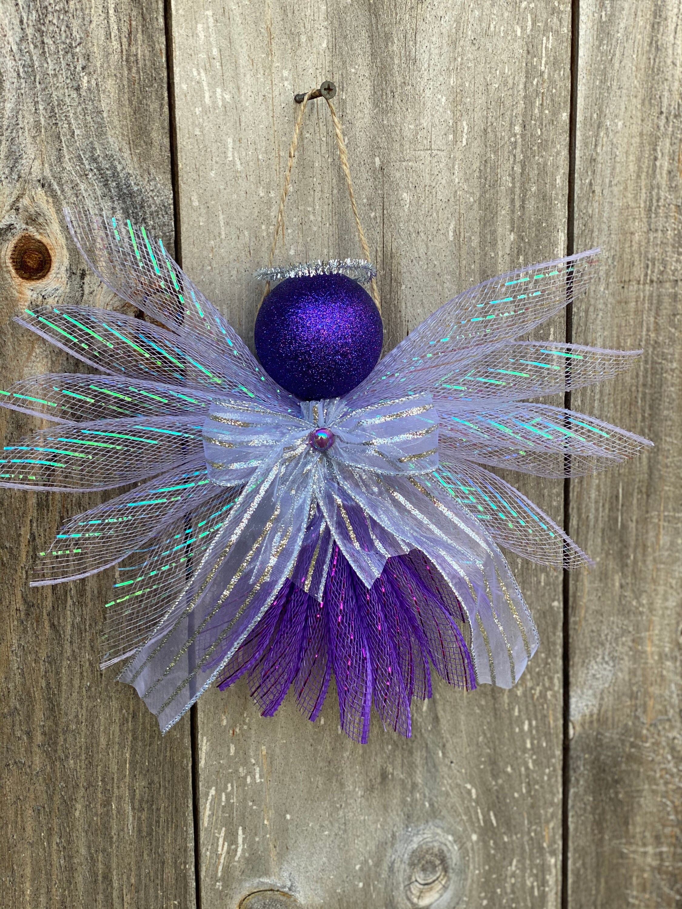 Easy Deco Mesh Angel An Angel Creation By Bmmorrell