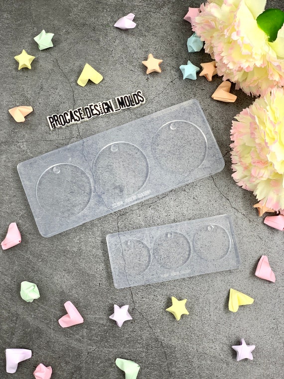 Round Tags Mold Silicone Mold Resin Mold Shiny Mold Resin | Etsy