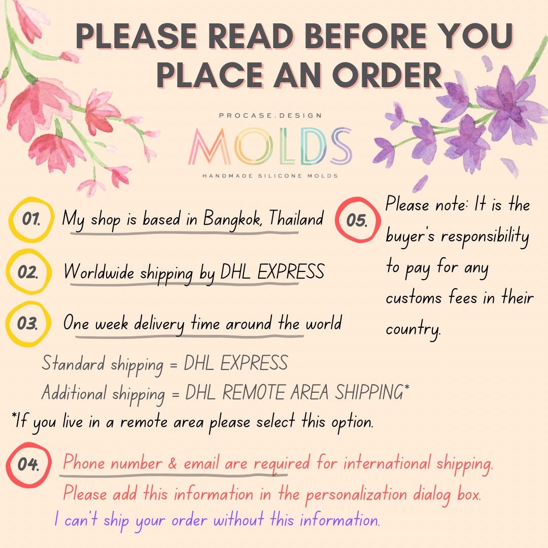 Holographic Thank You Tags Moldstars Silicone Mold Resin | Etsy