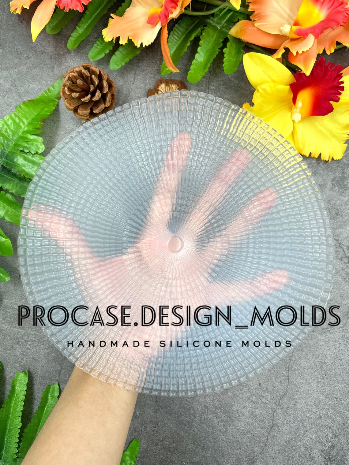 Block Inlay Mold7.5 Inches Inside Mold Druzy Inlay Mold | Etsy