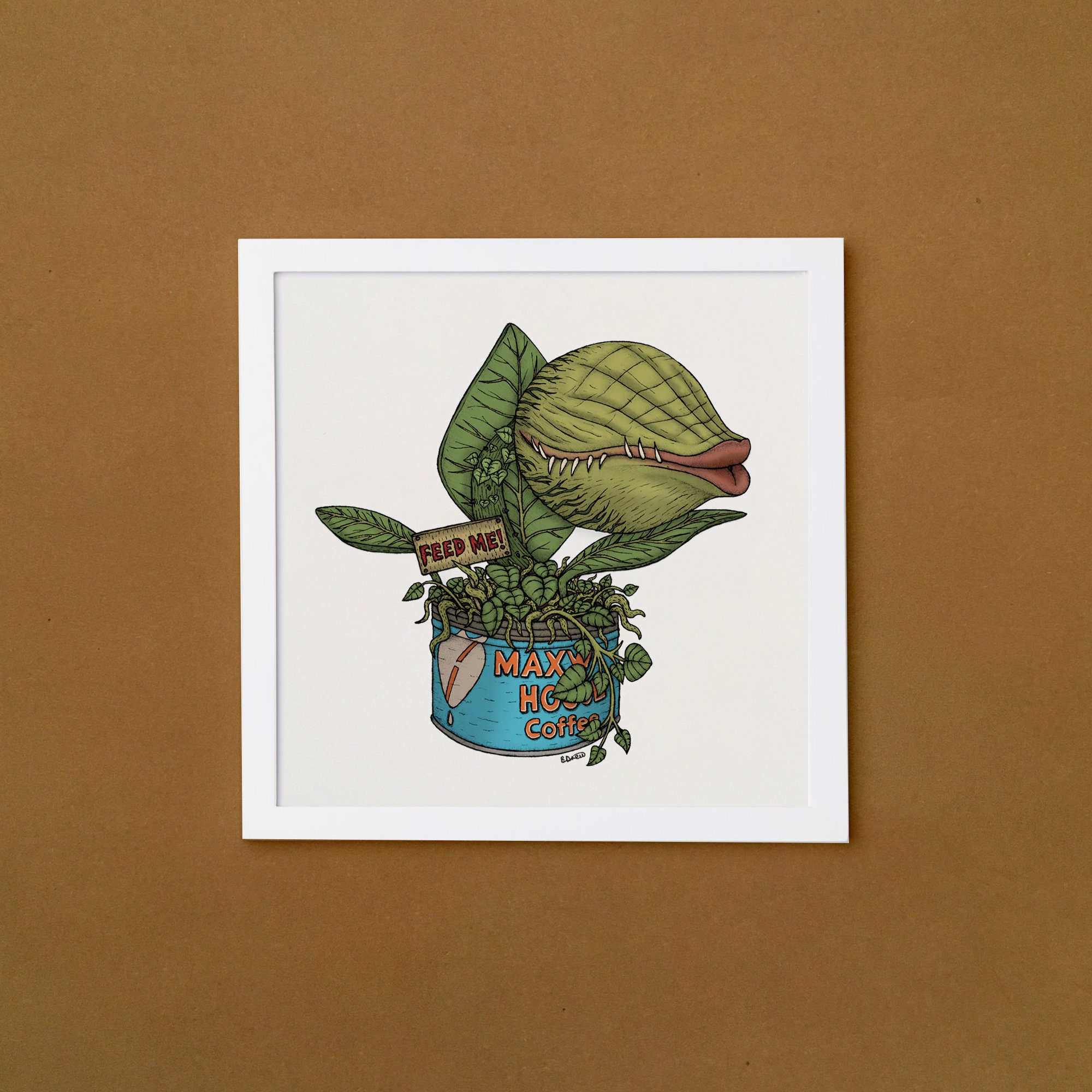 Audrey II Little Shop of Horrors Print | Etsy