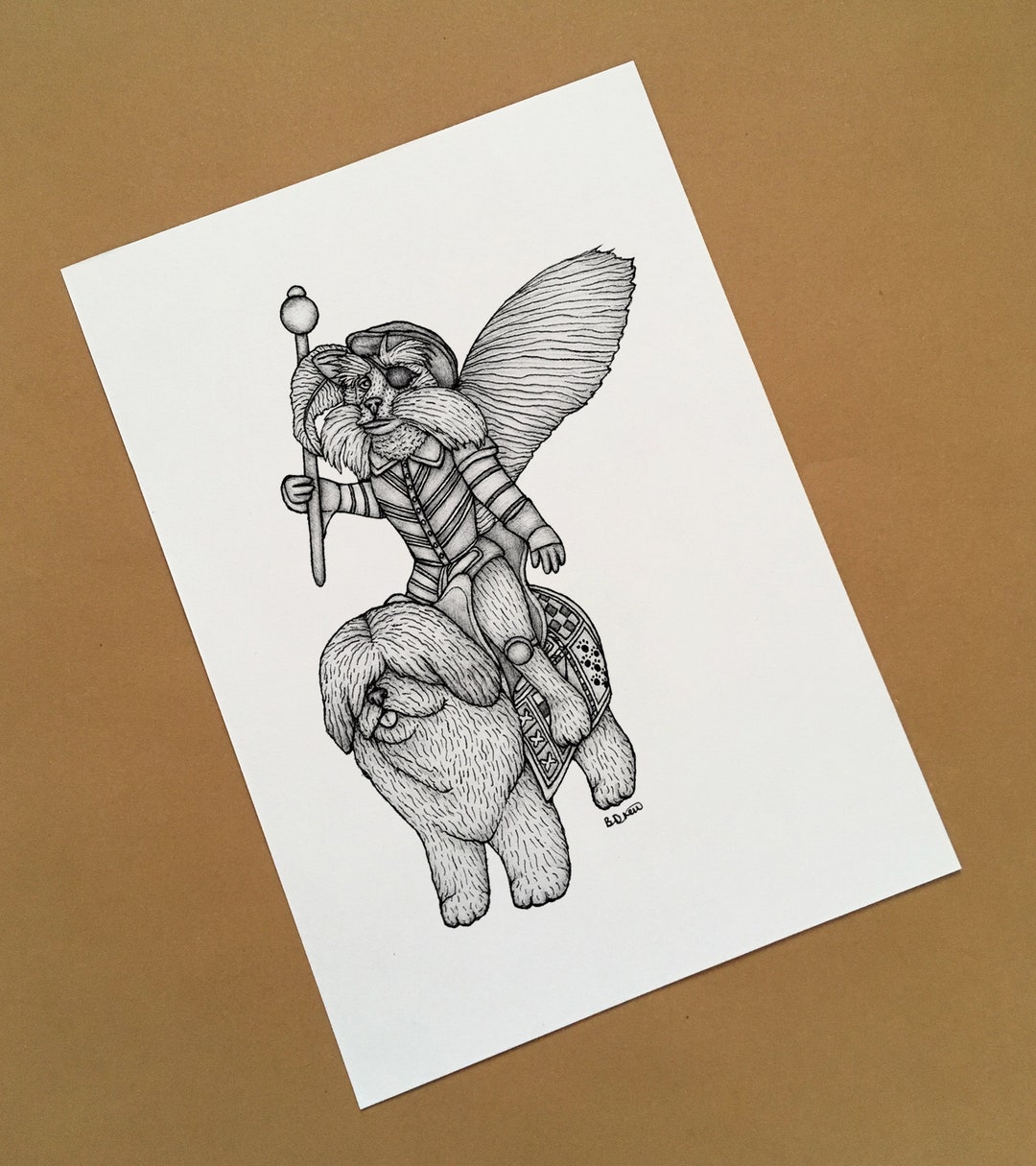 Labyrinth Sir Didymus and Ambrosius Print - Etsy UK