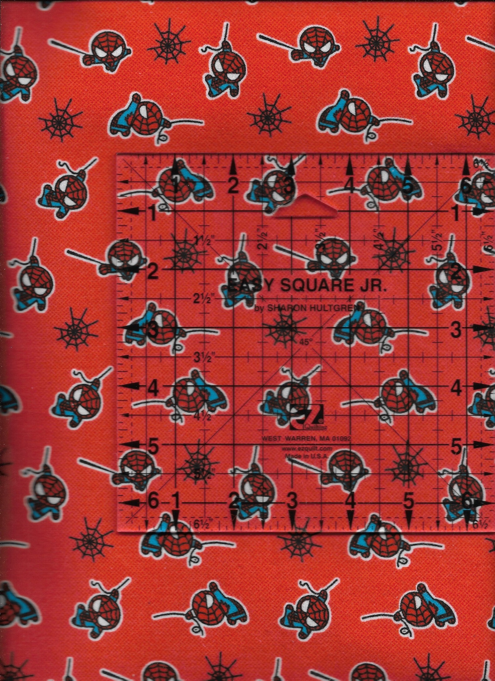 New Camelot Fabrics Spiderman on Red 100% Cotton Flannel - Etsy