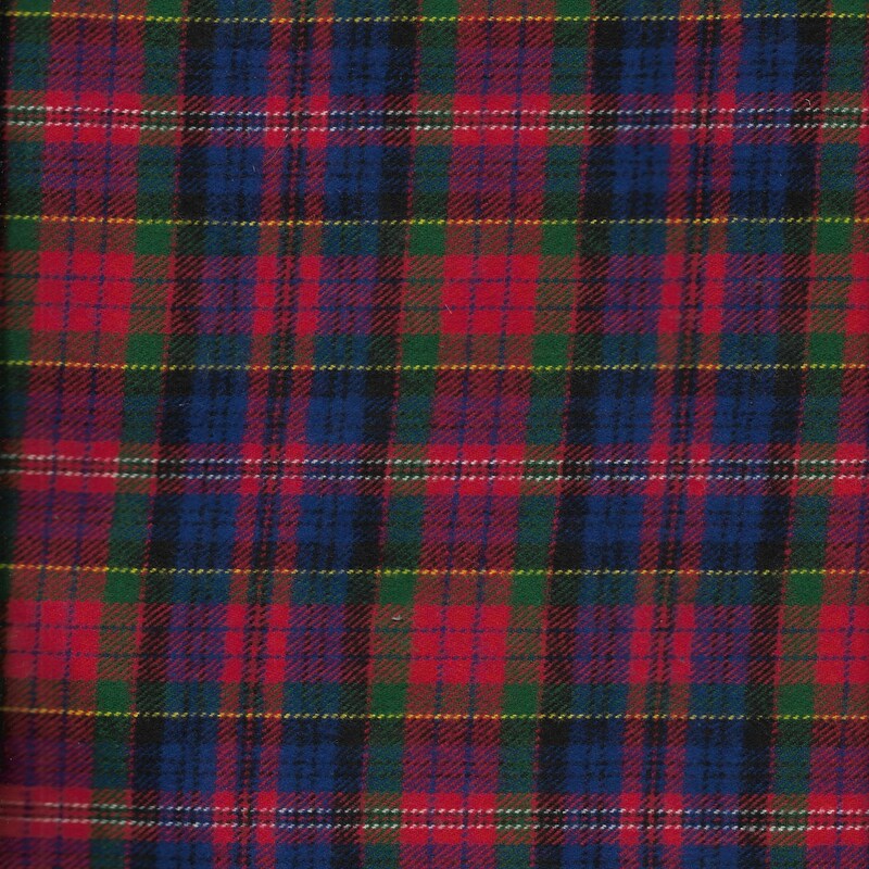 Plaid Flannel Fabric - Etsy
