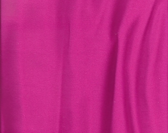 Flannel Solid 'hot Pink' Fabric by the Yard and Half-yard 100% Cotton ...