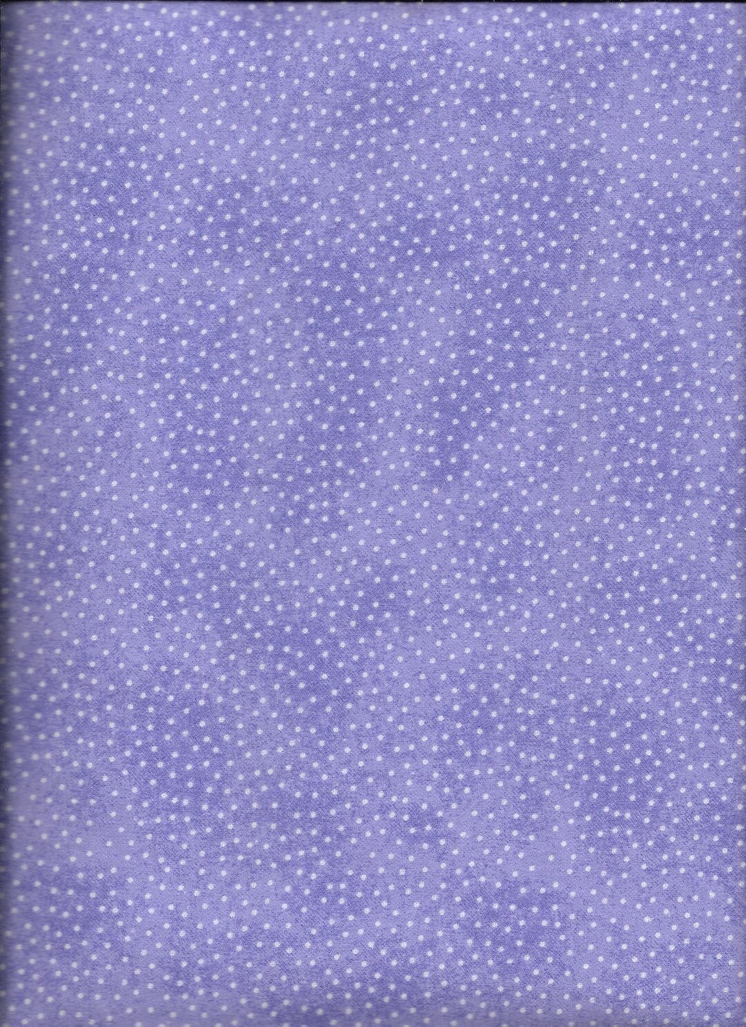 New A.E. Nathan Purple With White Dots Comfy Flannel Fabric by the Yard ...
