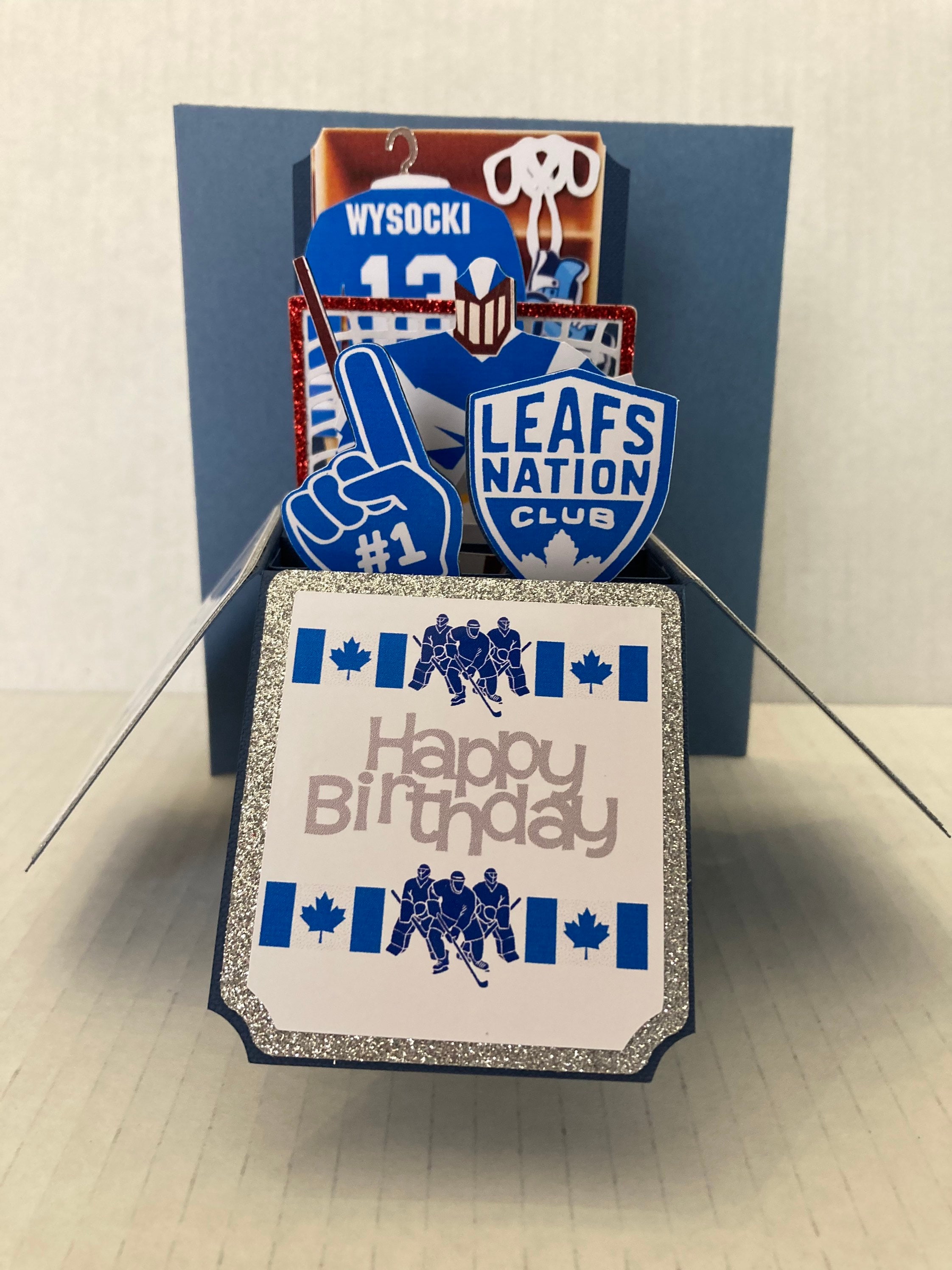 Toronto Maple Leafs Birthday Card - Etsy Canada