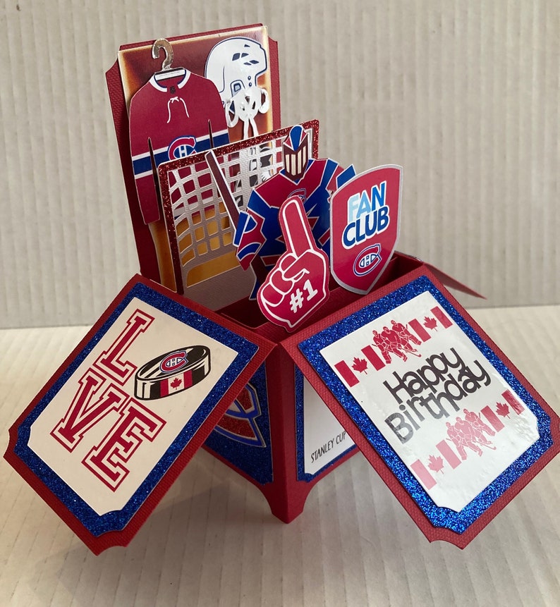 Montreal Canadiens Birthday Card - Etsy