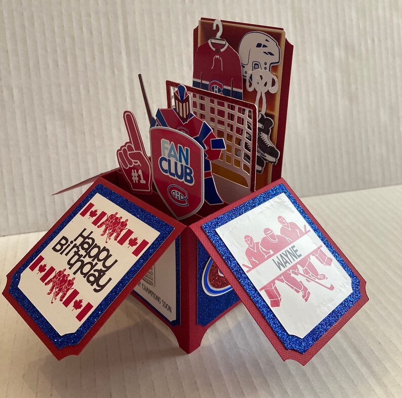 Montreal Canadiens Birthday Card - Etsy