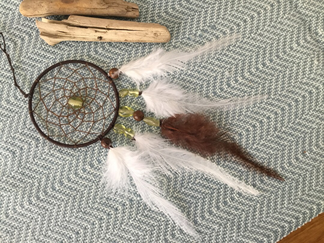 Pretty Dream Catcher, 7 Cm in Diameter, Ideal for a Rear-view Mirror - Etsy