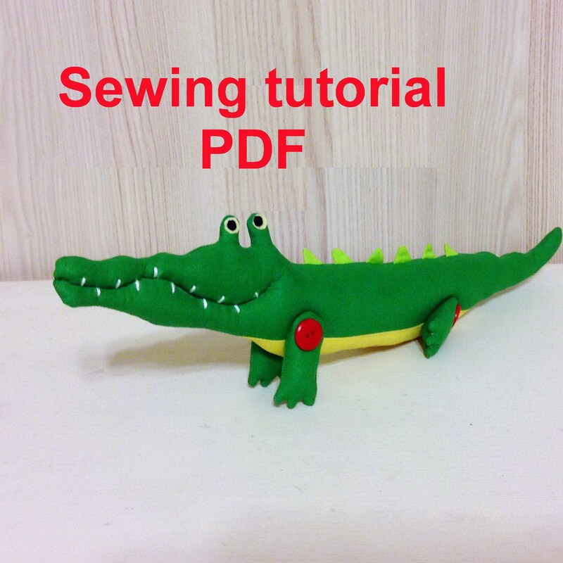 Crocodile Toy - Etsy